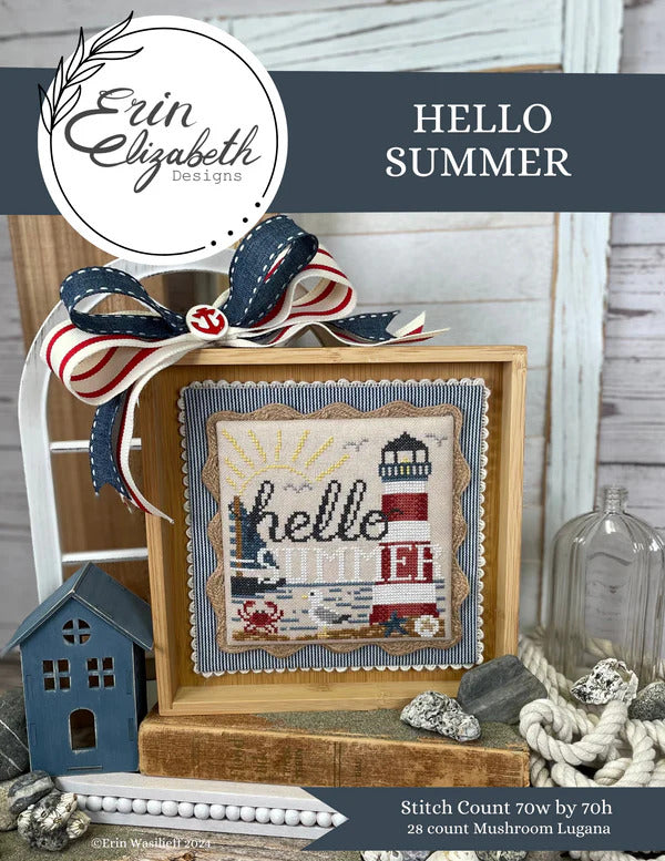 Hello Summer - Hello Summer chart by Erin Elizabeth - Salty Yarns