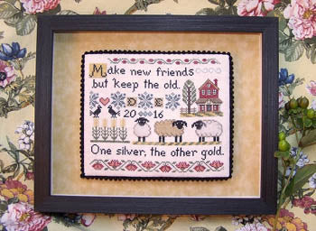 On Friendship - On Friendship chart - Salty Yarns
