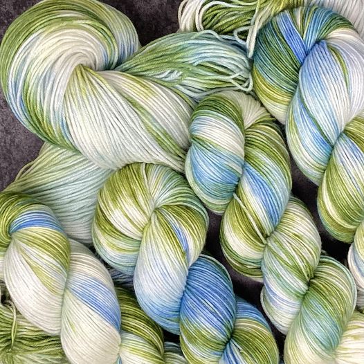 Just Sock Yarn by Shirsty Cat Designs - Salty Seas - Exclusive to Salty ...