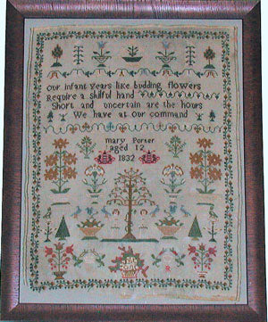 Mary Porter 1832 - Mary Porter 1832 chart by Praiseworthy Stitches ...