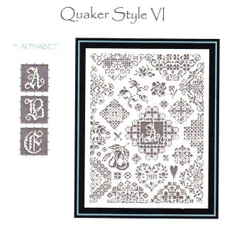 Quaker Style VI - Quaker Style VI chart - Salty Yarns