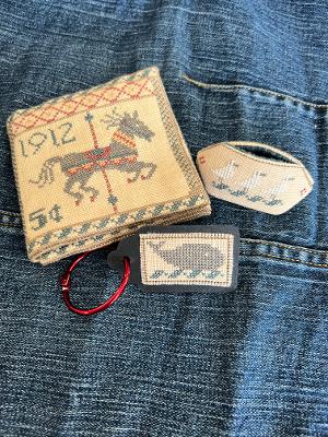 Boardwalk Revue ~ Thimble Case, Thread Tags, Needlebook (Charts only ...