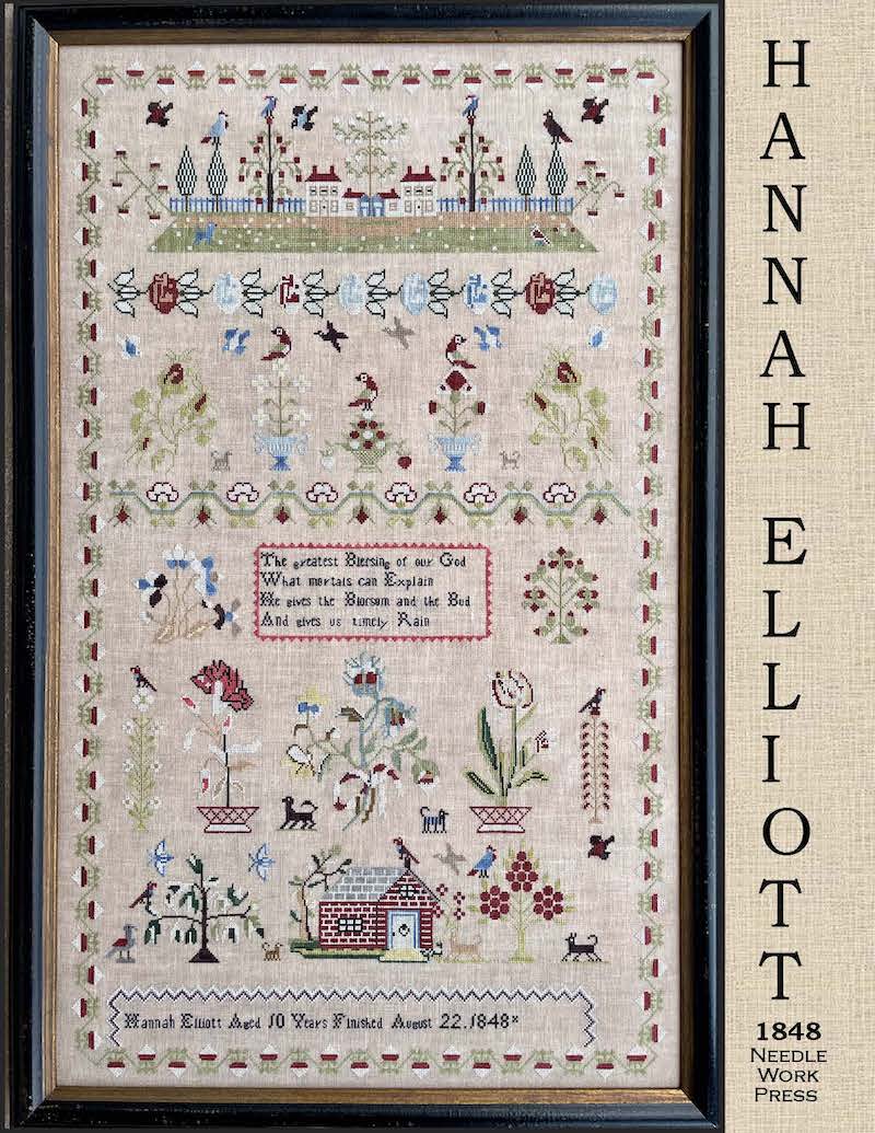 Hannah Elliott Sampler - Hannah Elliot chart - Salty Yarns