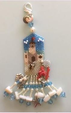 Beach House Fob - Salty Yarns