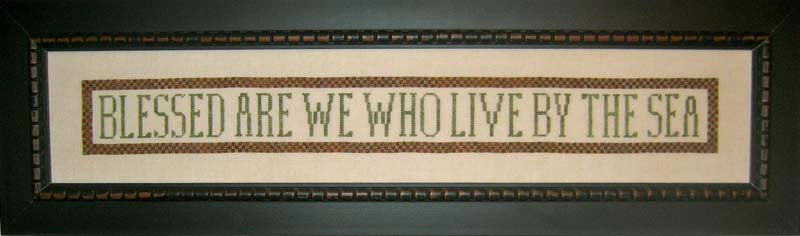 Blessed Are We - Blessed are We chart by Samplers Revisited - Salty Yarns