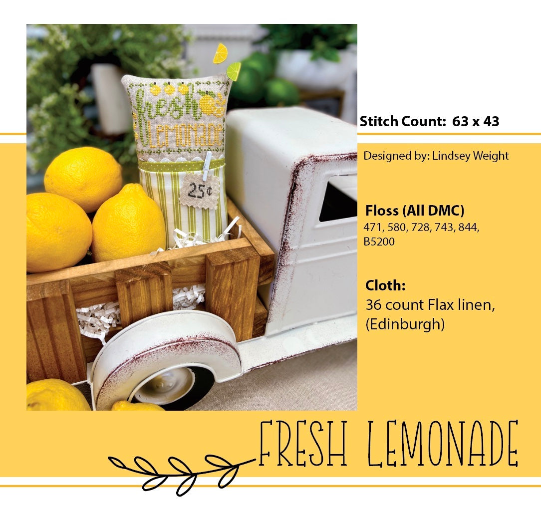 Fresh Lemonade - Fresh Lemonade chart - Salty Yarns