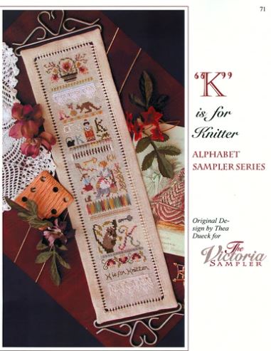 Alphabet Sampler Series - K is for Knitter Accessory Pack - K is for ...