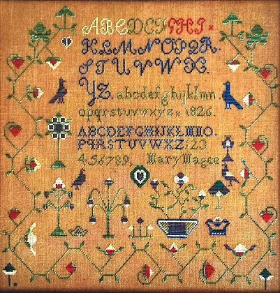 Mary Magee 1826 - Mary Magee 1826 chart - Salty Yarns
