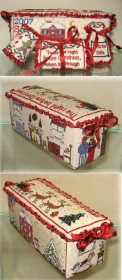 The Night Before Christmas Needle Casket - Salty Yarns
