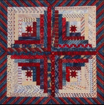 Patriotic Logs - Patriotic Logs Chart - Salty Yarns