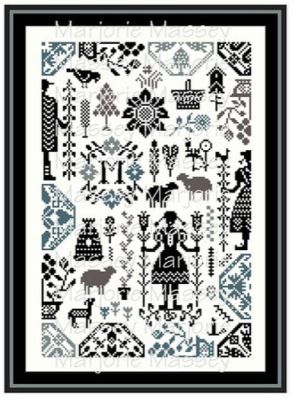 Quaker Style III - Quaker Style III chart - Salty Yarns